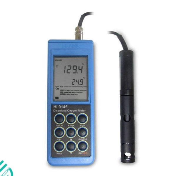 HI9146 :: Dissolved Oxygen portable meter - جهاز متنقل لقياس الأكسجين – Envitecha
