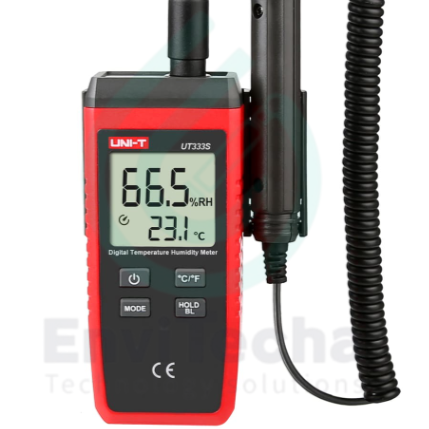 UT333S:: UNI-T Digital Temperature & Humidity Meter – Envitecha
